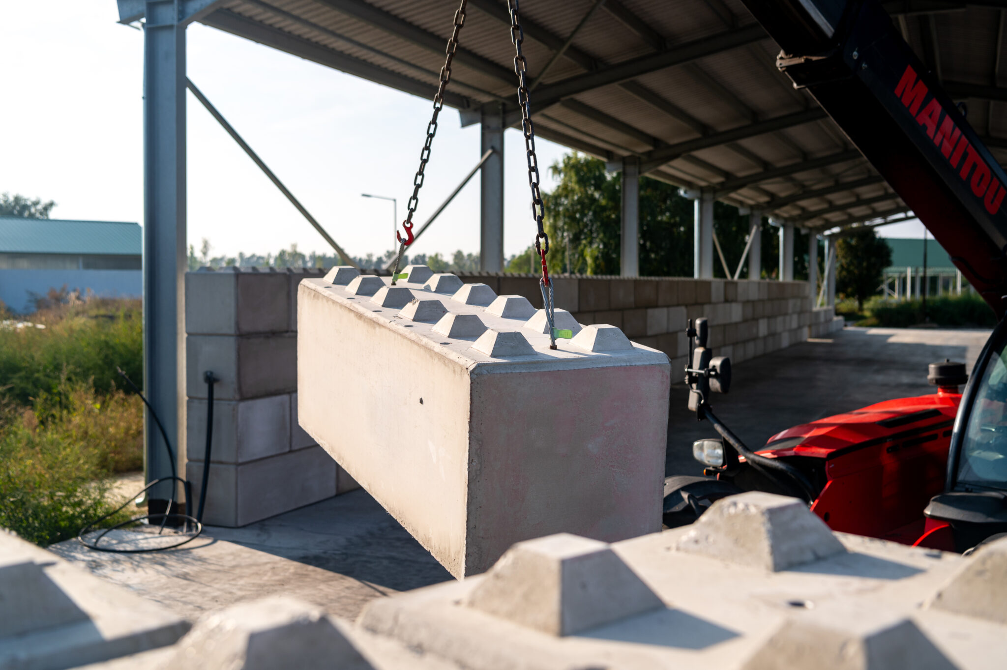 Betonblocksteine - Leier