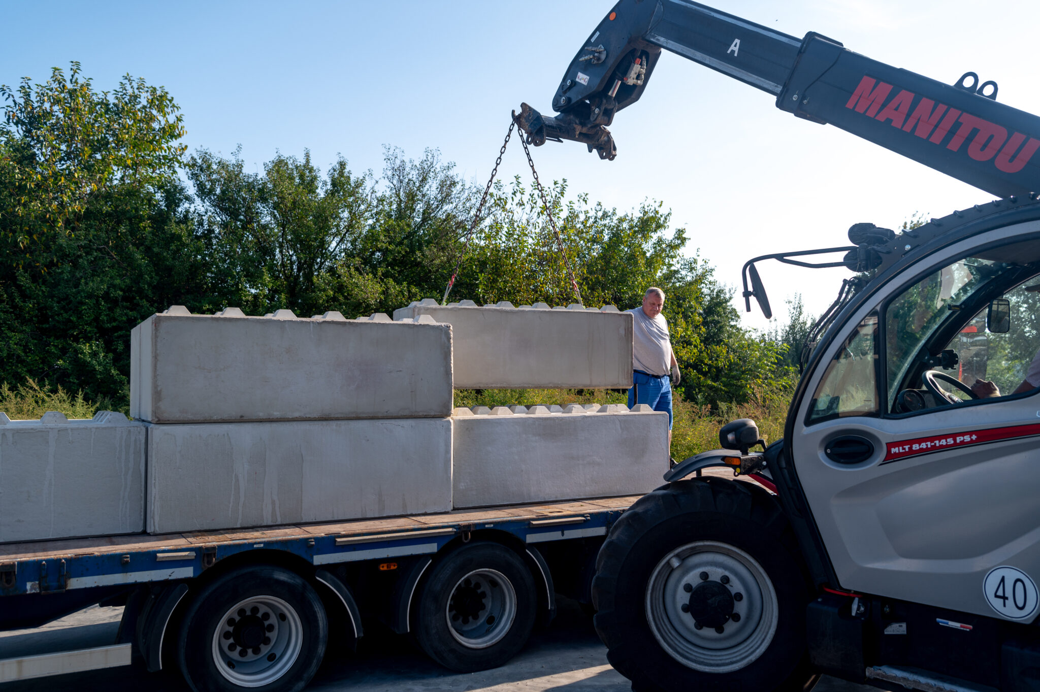 Betonblocksteine - Leier