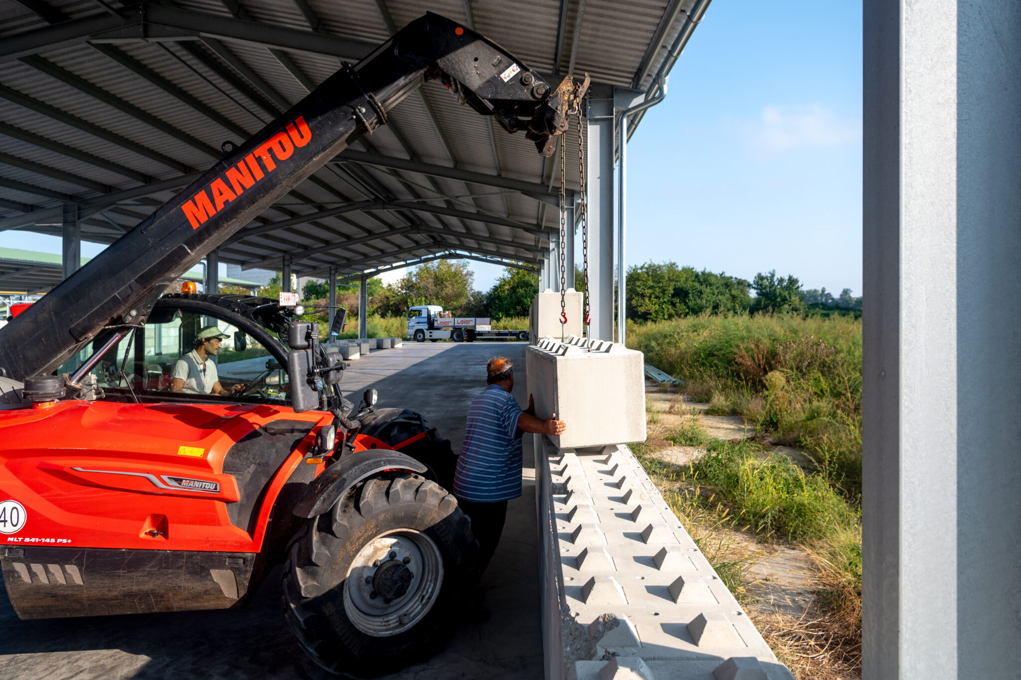 Betonblocksteine - Leier